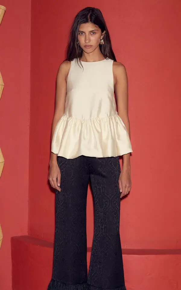 ROAME Alexi Wool-blend Top