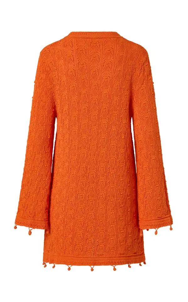 ROAME Divina Cotton-blend Mini Dress