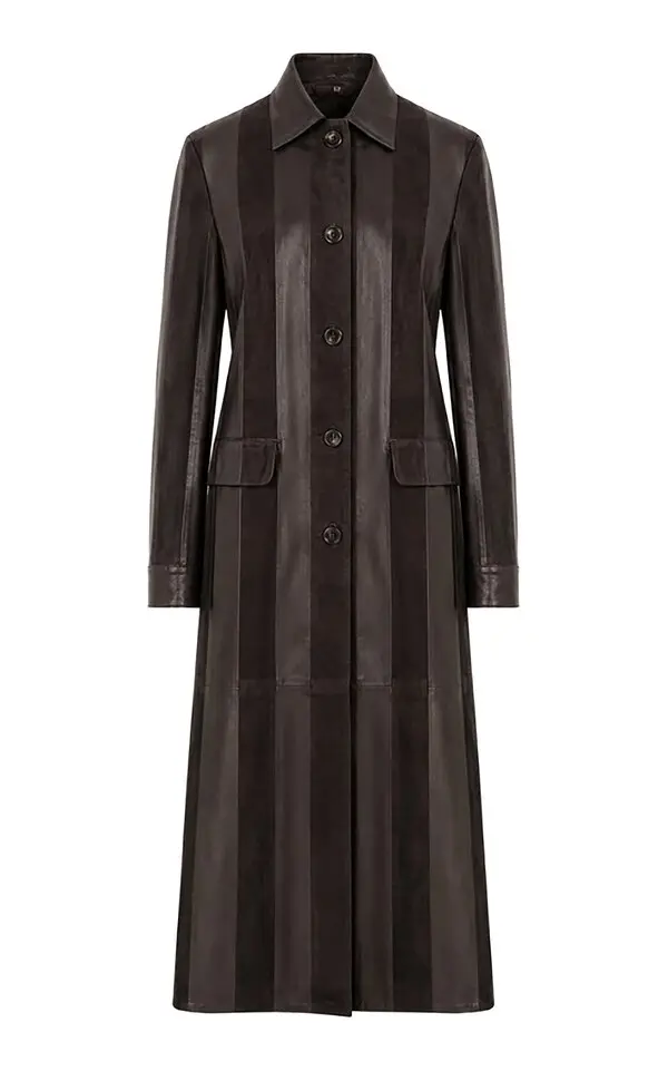 ZUT The Beacon Suede Coat - Brown