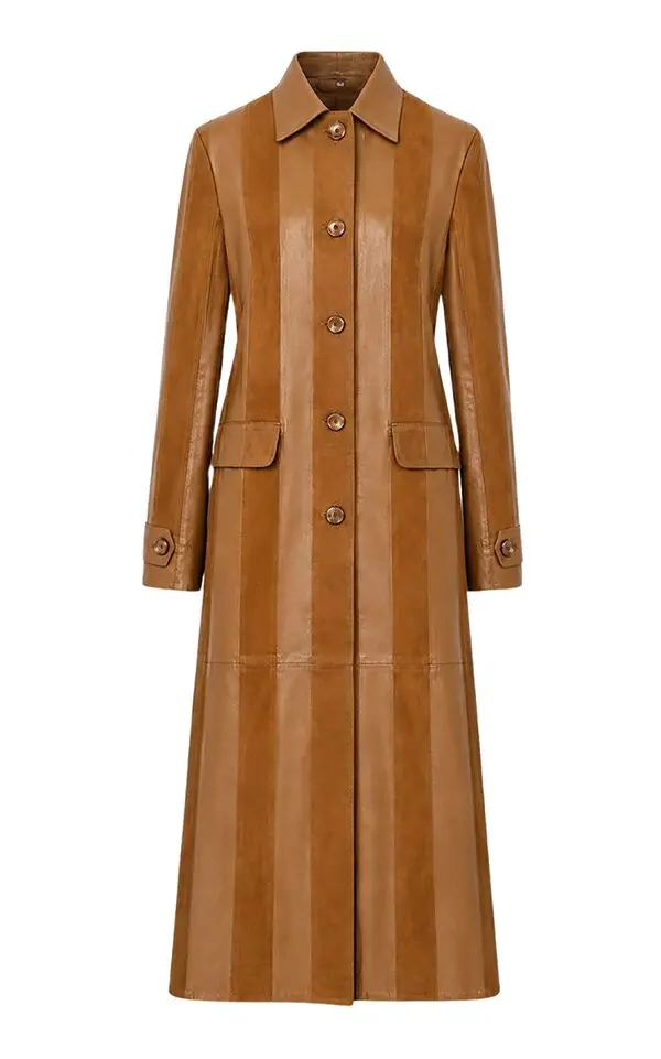 ZUT The Beacon Suede Coat - Tan