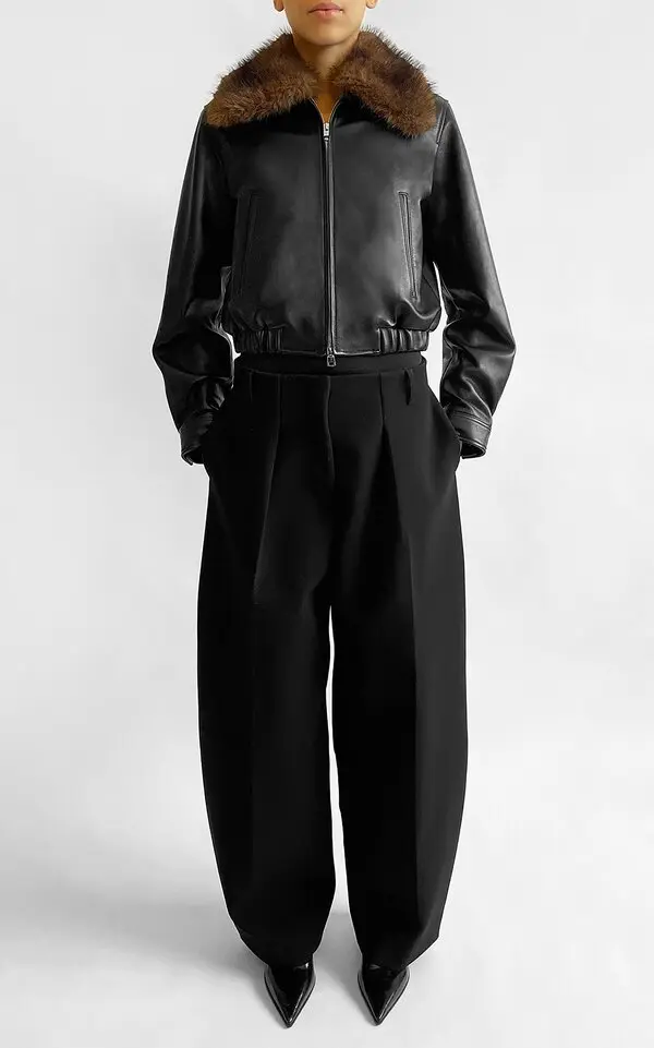 CHAROUX Ani Leather Jacket
