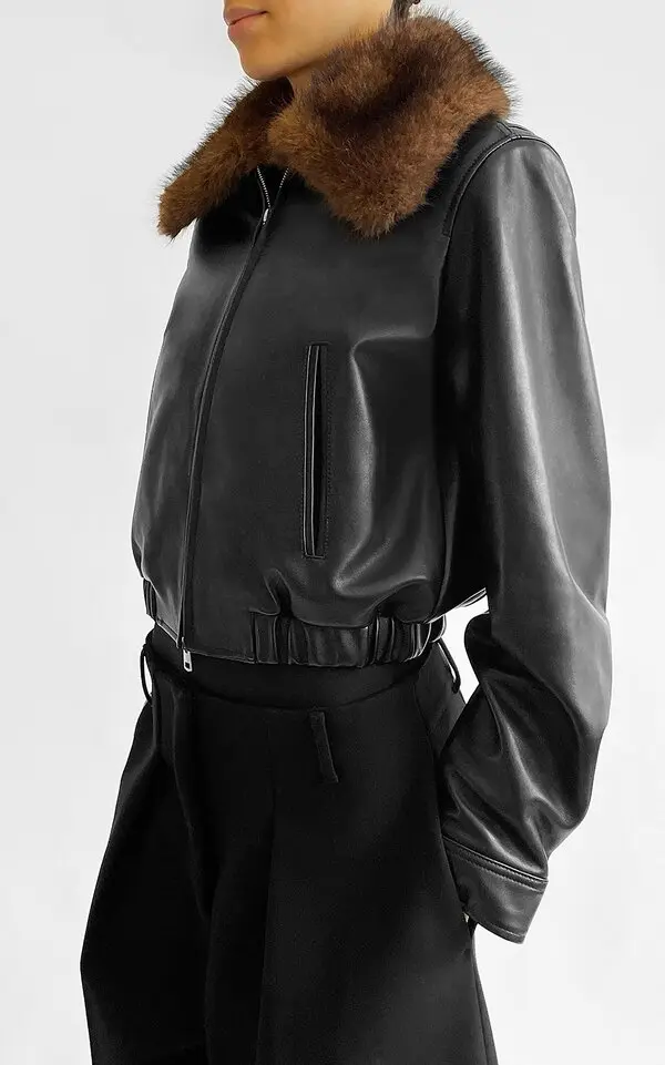CHAROUX Ani Leather Jacket