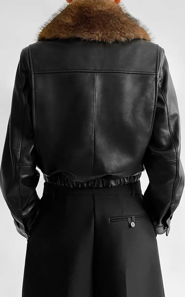 CHAROUX Ani Leather Jacket