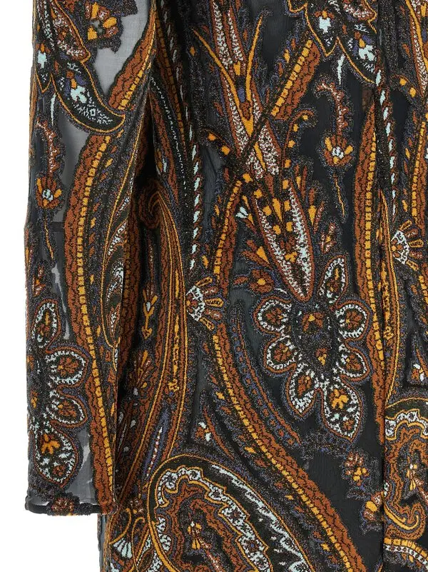 Etro Jacquard Chenille Dress - Multicolor