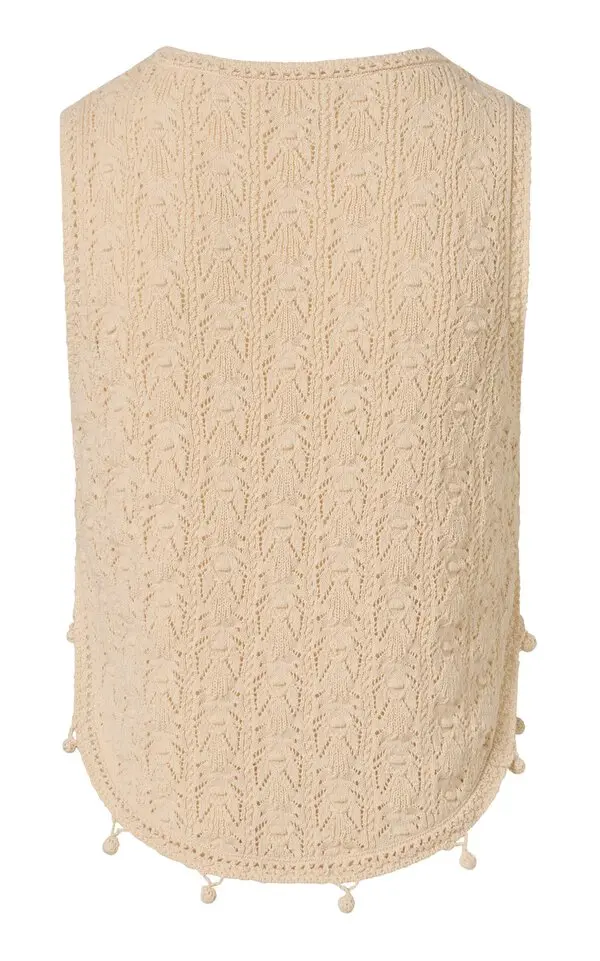 ROAME Soleil Cotton-blend Top