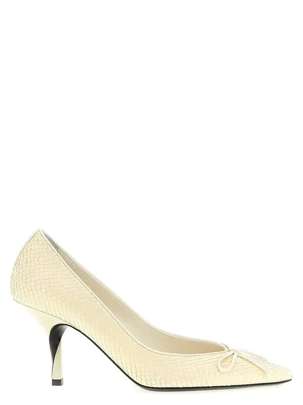 Jacquemus Les Escarpins Tourni' Pumps - Cream