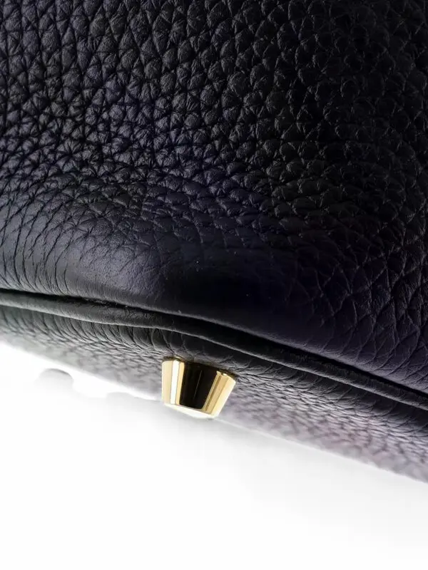 Hermès Picotin Lock Bag Tricolor Clemence Pm Bucket Bag