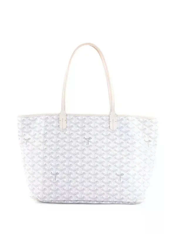 Goyard Artois Coated Canvas Pm Tote Bag - White