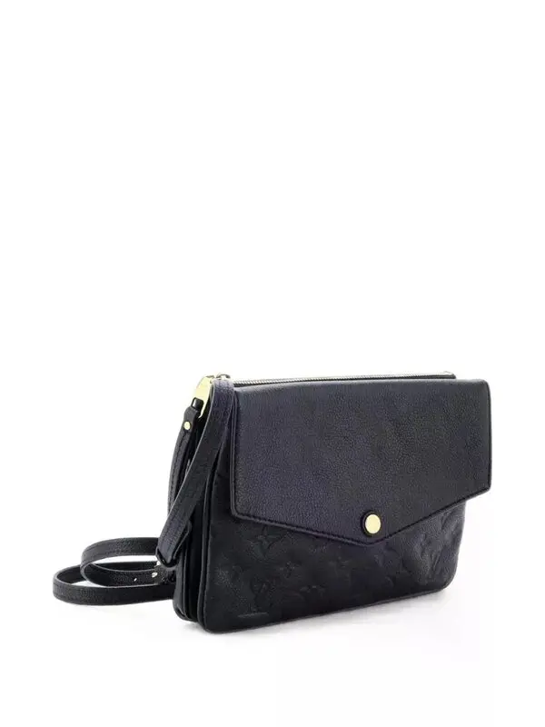 LOUIS VUITTON Twice Handbag Monogram Empreinte Leather Crossbody Bag