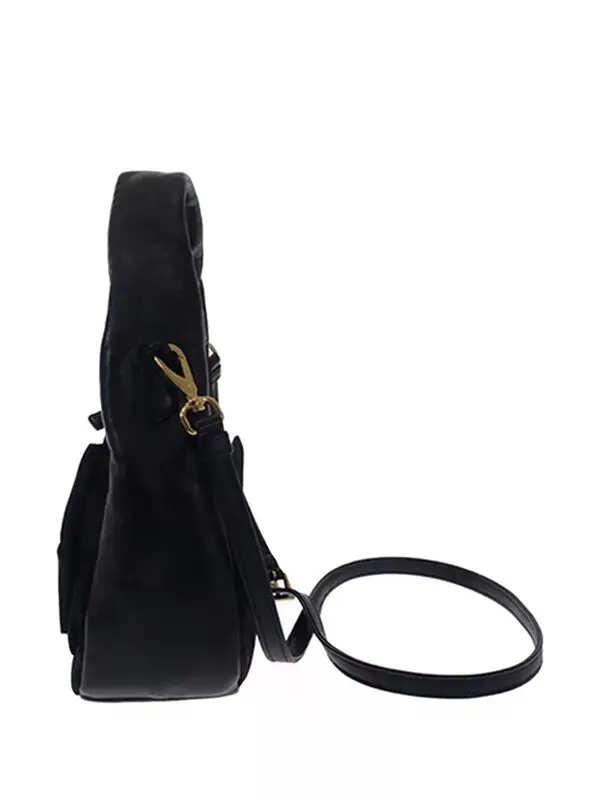 Prada 2013-2026 Mini Re Nylon And Nappa Bow Satchel