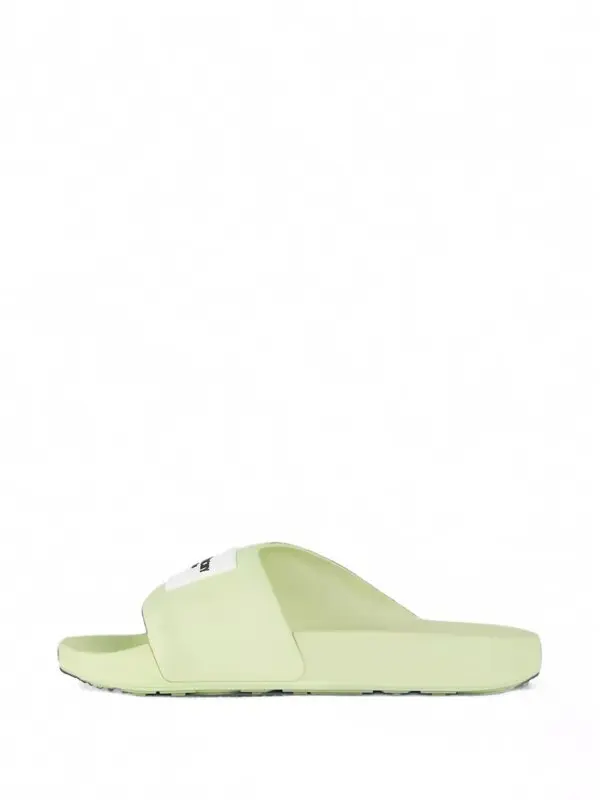 Givenchy Label Slide Mules In Rubber