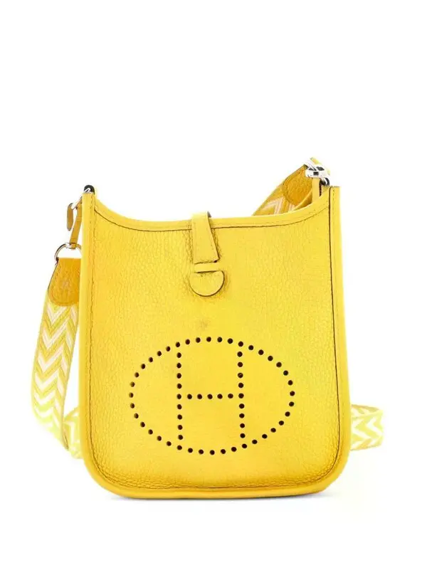 Hermès Evelyne Bag Gen Iii Clemence Tpm Crossbody Bag - Yellow