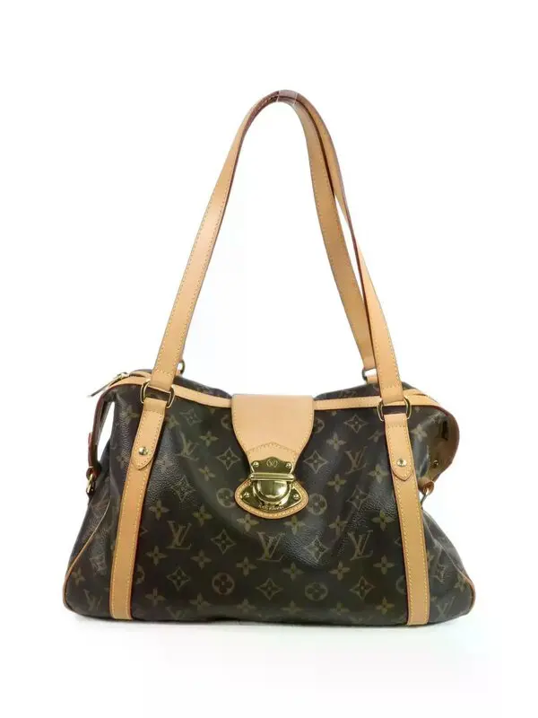 LOUIS VUITTON Pm Monogram Stresa Shoulder Bag - Brown