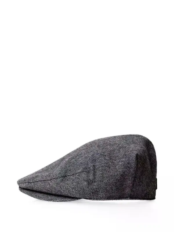 HACKETT  Herringbone Flat Cap