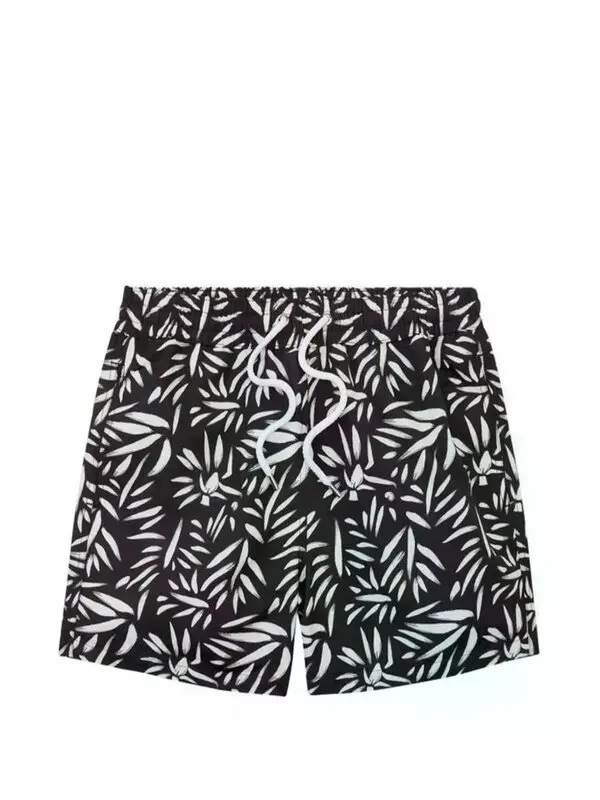 Frescobol Carioca Abstract-print Swim Shorts
