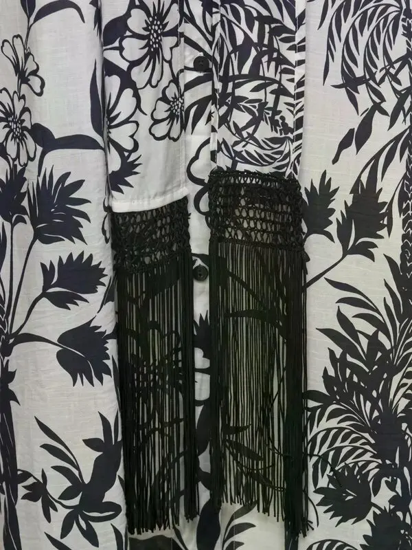 Anjuna Emilia Graphic-print Shirt Maxi Dress