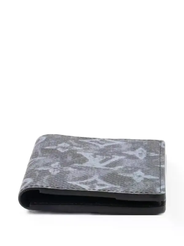 LOUIS VUITTON Pocket Organizer Limited Edition Monogram Pastel Noir Small Wallets - Blue