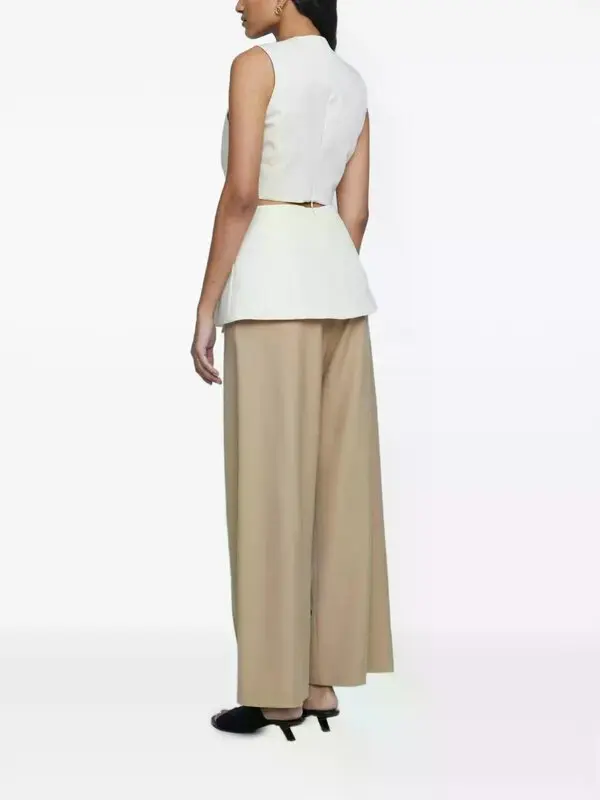 Anna Quan Sia Wrap-front Vest