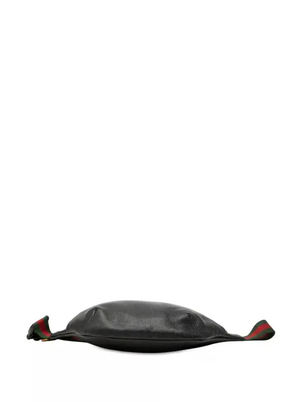 Gucci 2000-2015 Leather Logo Web Belt Bag