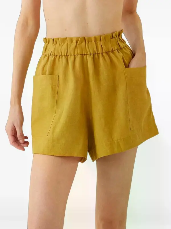 Casa Raki Emilia Organic Linen Shorts