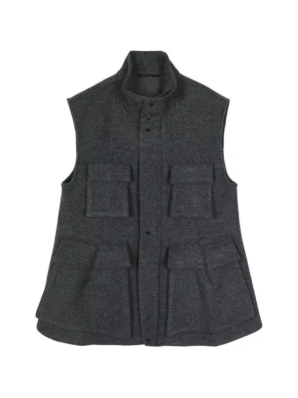 JNBY Multi-pocket Stand-collar Gilet