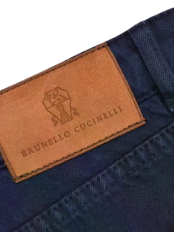 Brunello Cucinelli Five-pockets Straight-leg Jeans - Blue