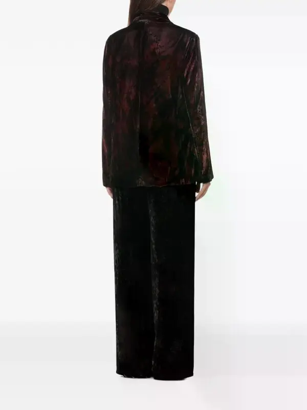 Avant Toi Velvet Single-breasted Jacket