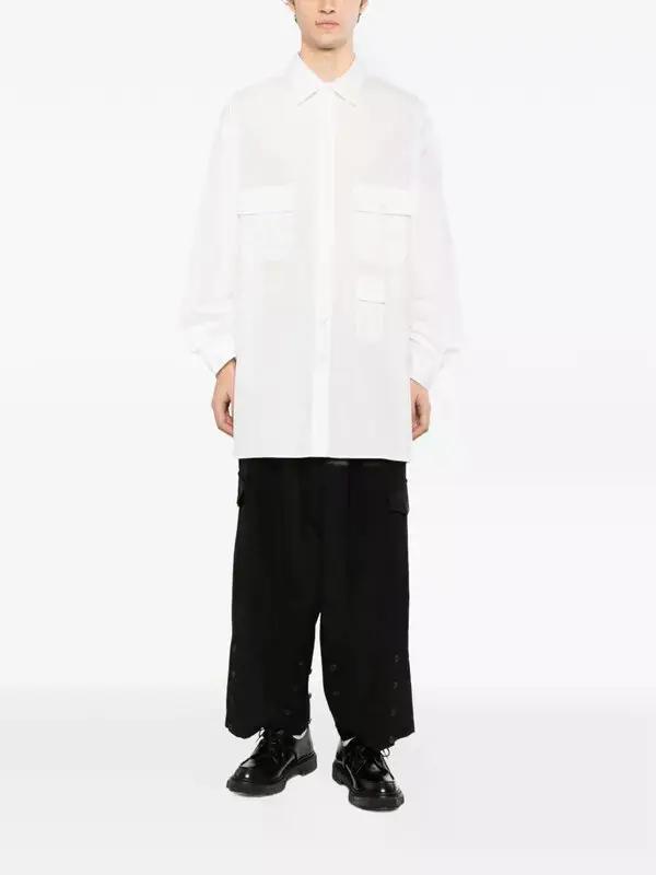 Yohji Yamamoto Hem Button Cargo Pants