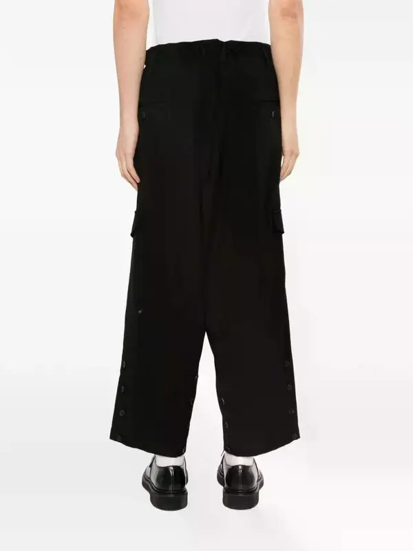 Yohji Yamamoto Hem Button Cargo Pants