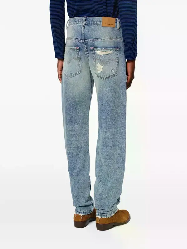 MARANT Jude Distressed-finish Jeans