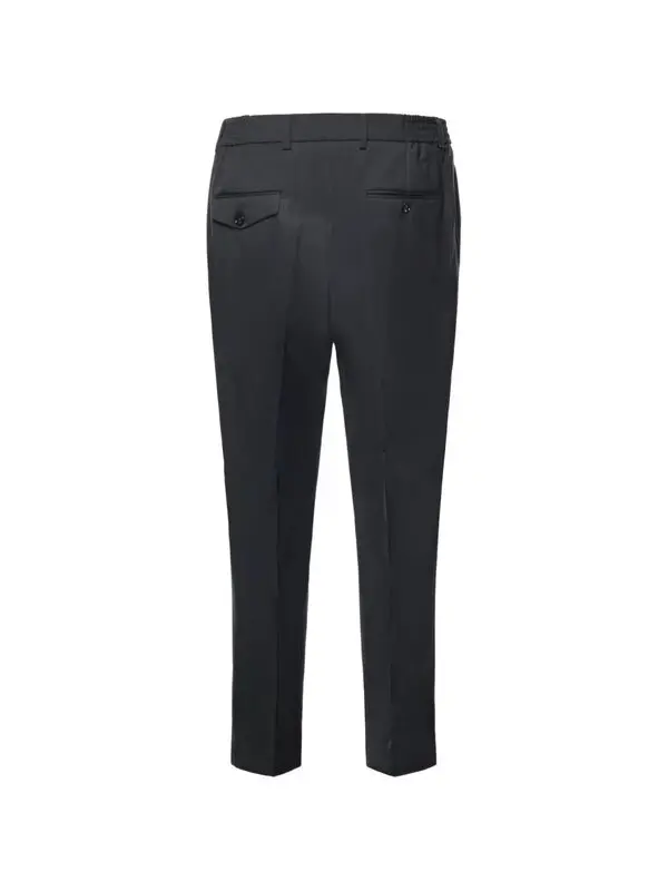 BE ABLE New Riccardo Pleated Tapered Trousers