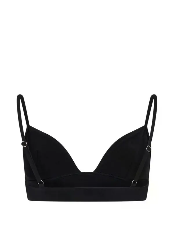 Dsquared2 Logo Triangle Bra - Black
