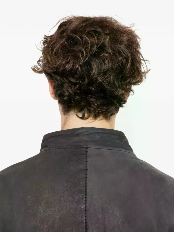 GIORGIO BRATO Zip-up Leather Jacket