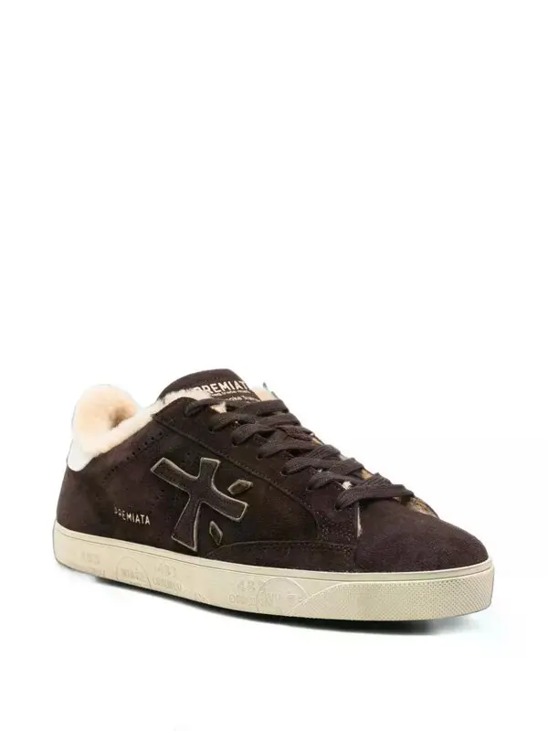 Premiata Steven Shearling-lined Sneakers