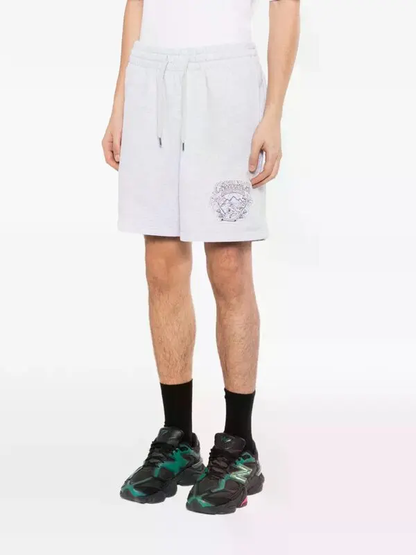 Casablanca Eveil Ancestral Applique Shorts