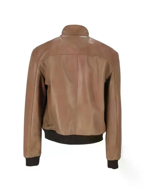 STEWART Jeff Zip-up Leather Jacket