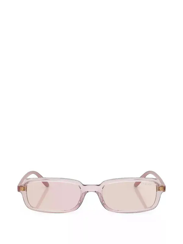 VOGUE EYEWEAR Rectangle-frame Sunglasses - Pink