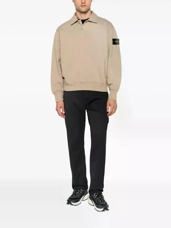 Stone Island Logo-patch Trousers
