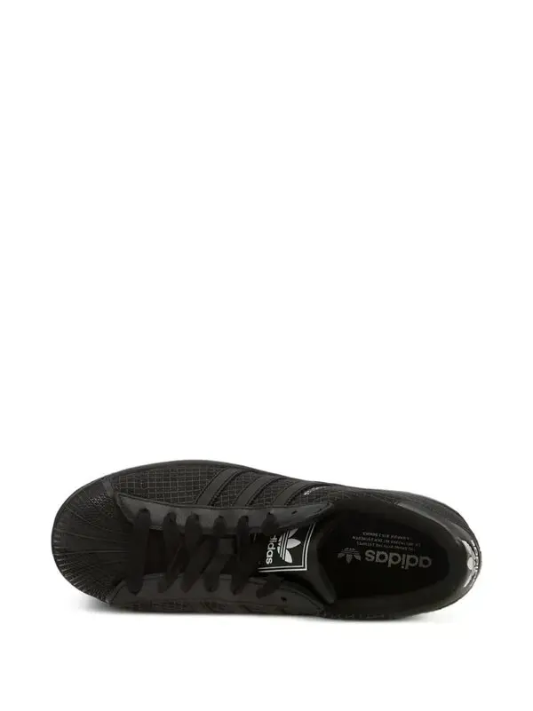 Adidas Superstar Ii Grid-pattern Sneakers