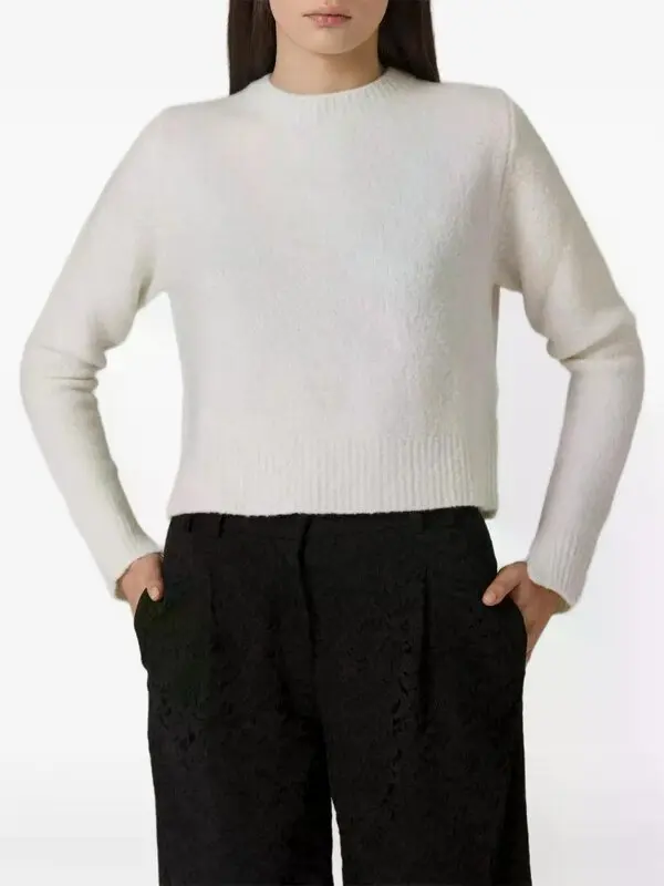 SANTICLER Zoe Bouclé Sweater
