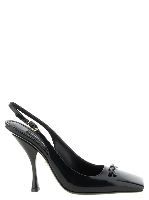 Dolce & Gabbana Schiffer' Slingback - Black