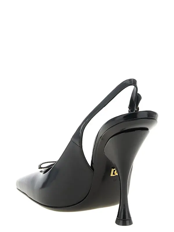 Dolce & Gabbana Schiffer' Slingback - Black