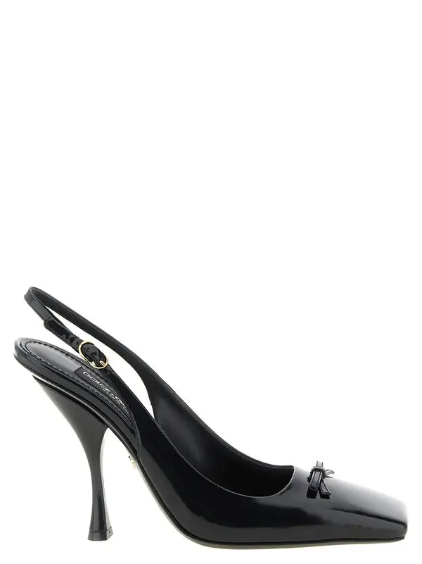 Dolce & Gabbana Schiffer' Slingback - Black