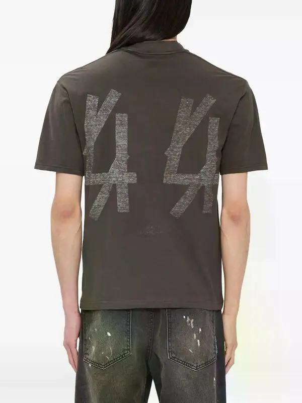 44 LABEL GROUP Logo-patch Cotton T-shirt