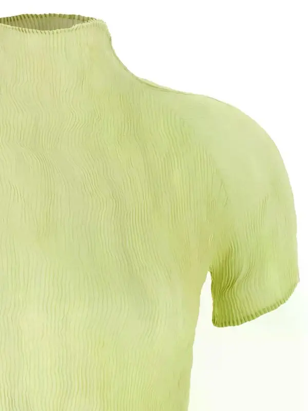 Issey Miyake Chiffon Twist 1 Pleated Blouse
