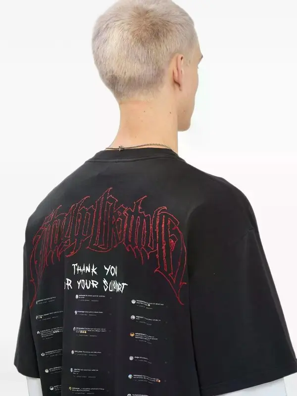 44 LABEL GROUP Sp 2.0 Double Long-sleeve T-shirt