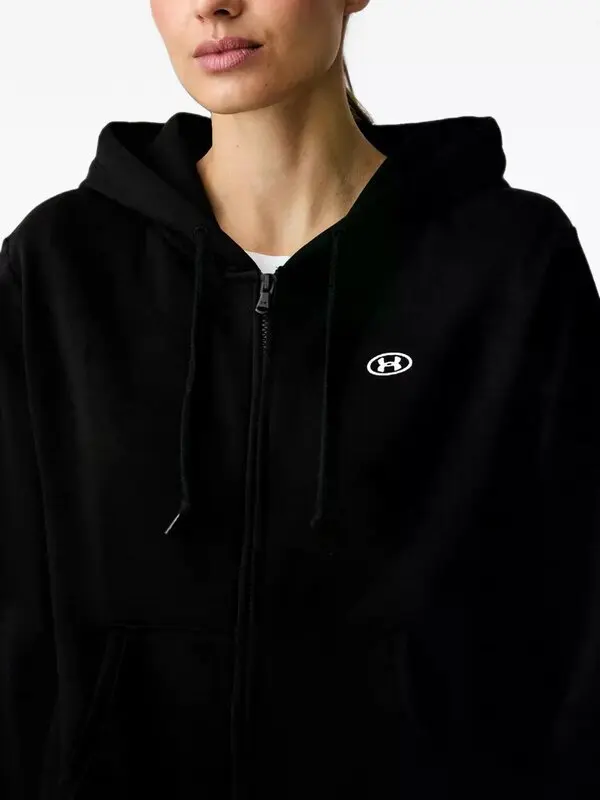 Under Armour Logo-print Zip-up Hoodie