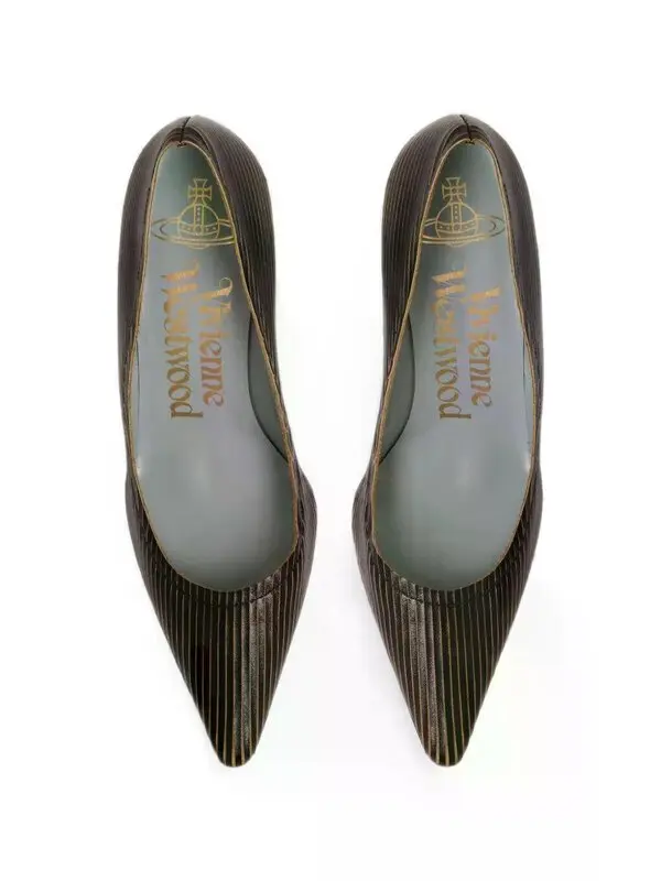 VIVIENNE WESTWOOD Sophia Pinstripe Pumps