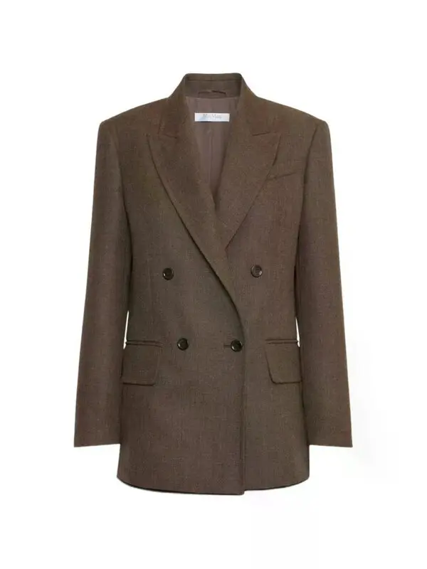 Max Mara Double-breasted Wool Blazer
