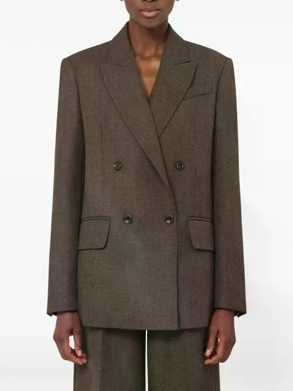Max Mara Double-breasted Wool Blazer